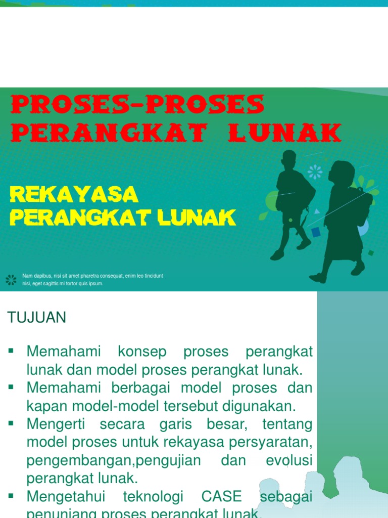 Proses-Proses Perangkat Lunak | PDF