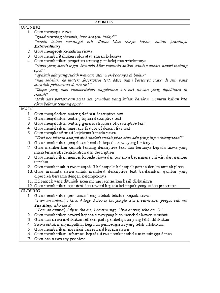 Final Micro Teaching | PDF