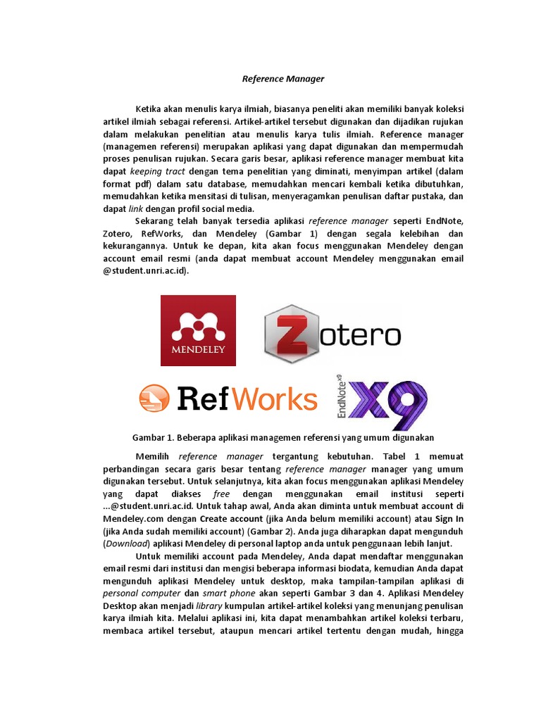 Reference Manager | PDF