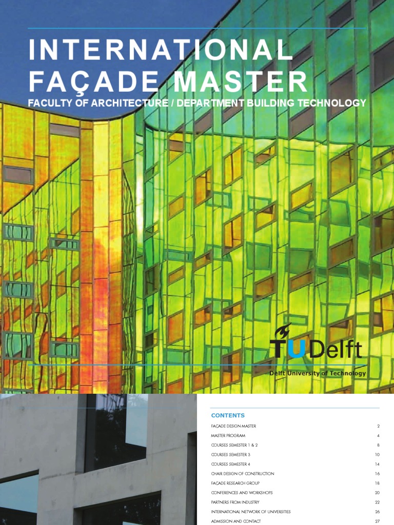 International Façade Design Master Program | PDF | Design | Master Of ...