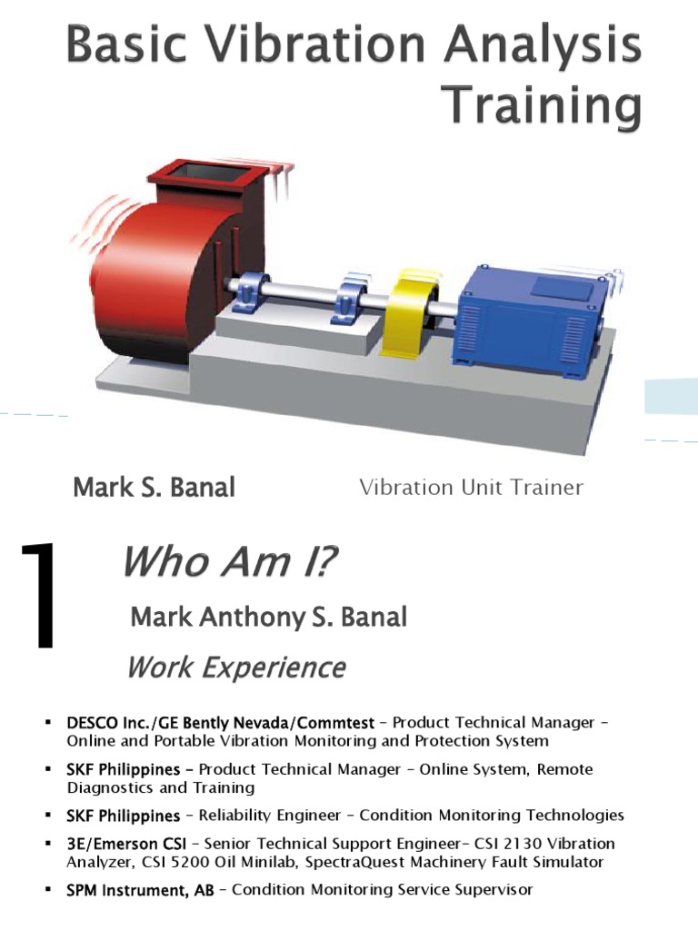 Basic Vibration Analysis Training-1 | PDF | Bearing (Mechanical ...