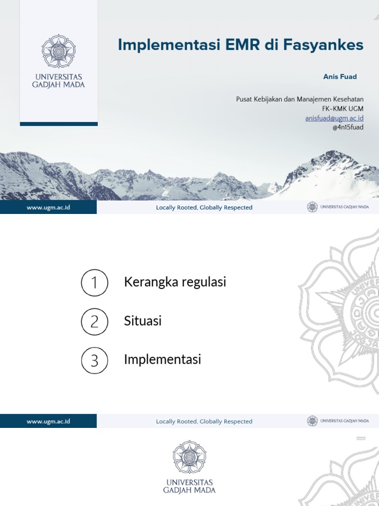 Implementasi EMR Di Fasyankes: Anis Fuad | PDF | Komputer