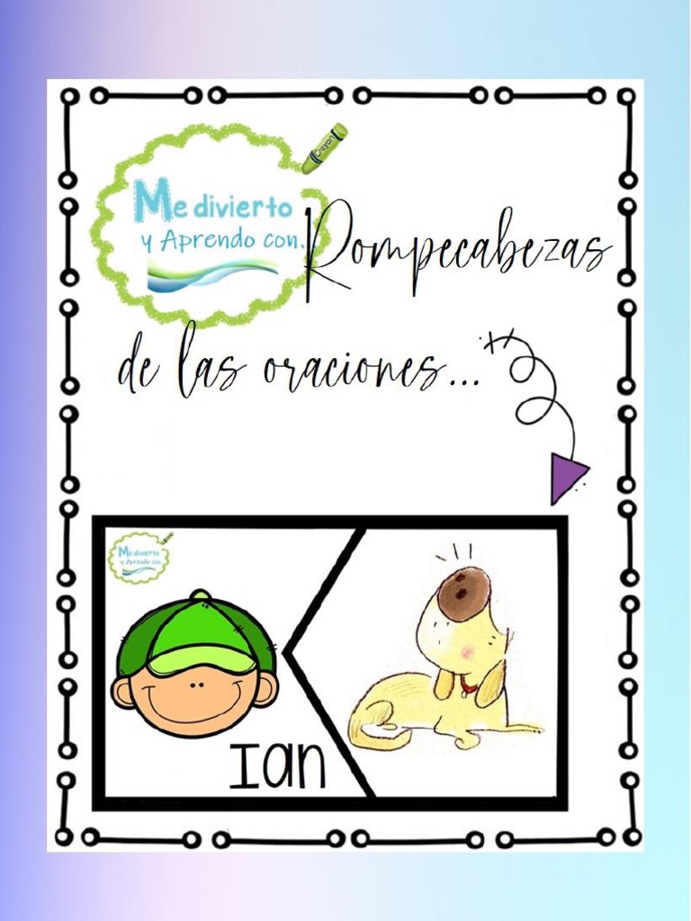 Rompecabezas de Comprension Lectora | PDF