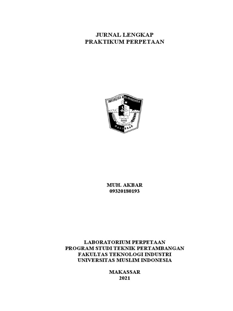Jurnal Lengkap Perpetaan Muh. Akbar | PDF