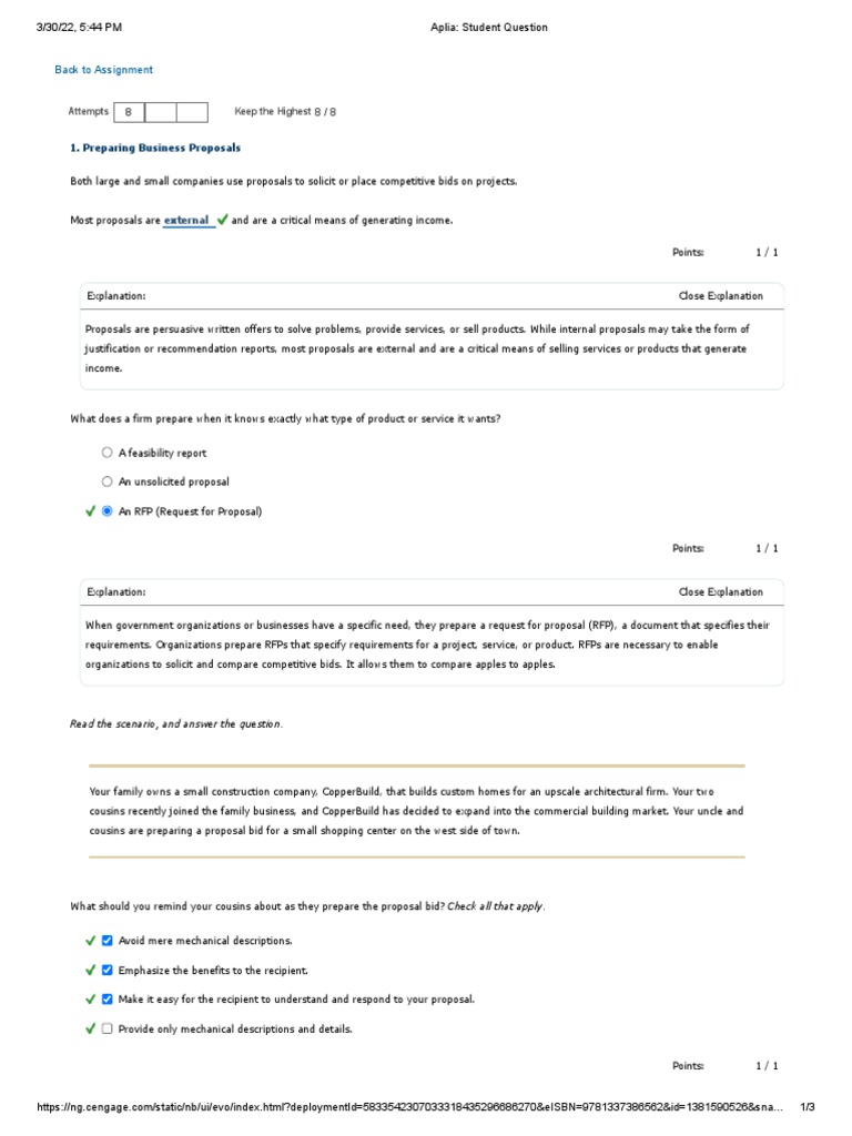 MindTap - Cengage Learning | PDF | Request For Proposal | Business