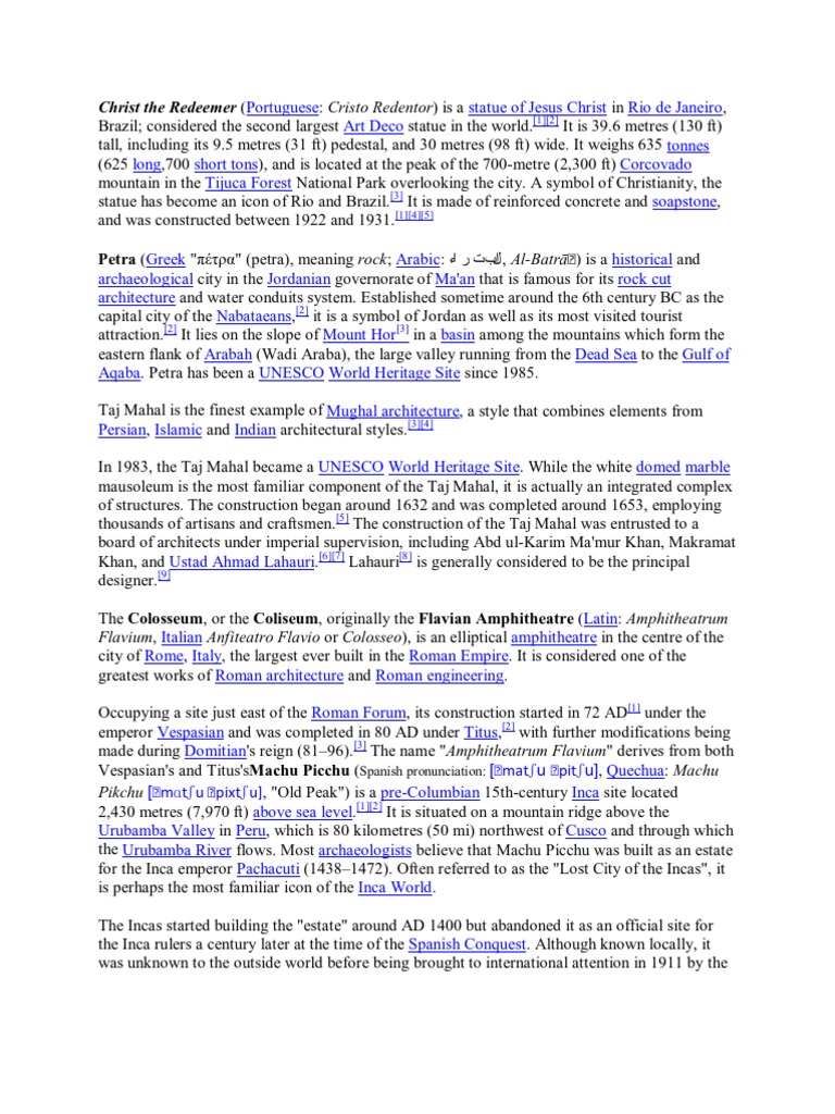 Christ The Redeemer | PDF