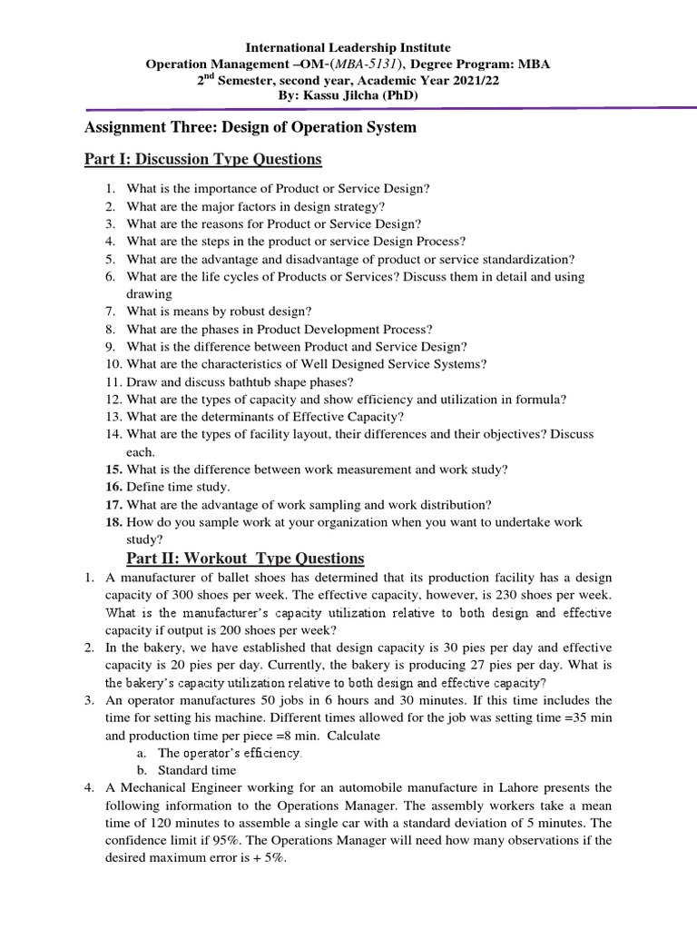 Assignment 3 Design of Operation System | PDF | Standard Deviation ...