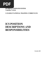ICS Field Operations Guide | PDF | Incident Command System | Incident ...