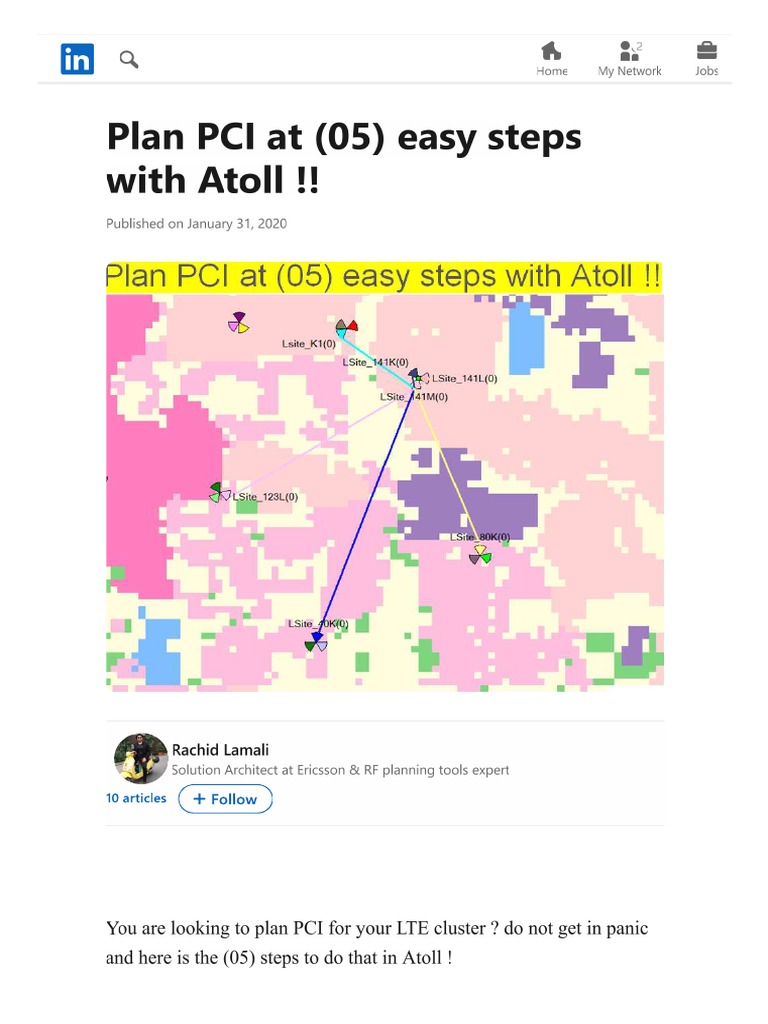 Atoll PCI Planning | PDF
