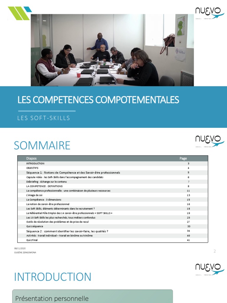 Competences Comportementales | PDF | Compétence (Ressources humaines ...