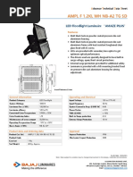 UFLD Utility Flood Specification Sheet | PDF | Lighting | Light ...