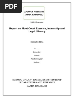 Legal Internship Certificate Format | PDF
