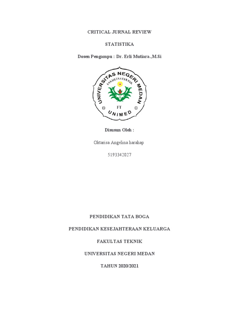 CRITICAL JURNAL REVIEW Sts | PDF