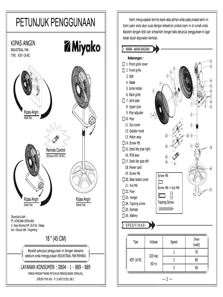 InstManual KST 18 RC | PDF