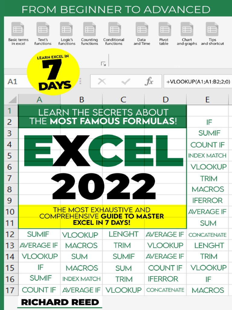 MS Excel From Basic To Advanced in 7 Days | PDF