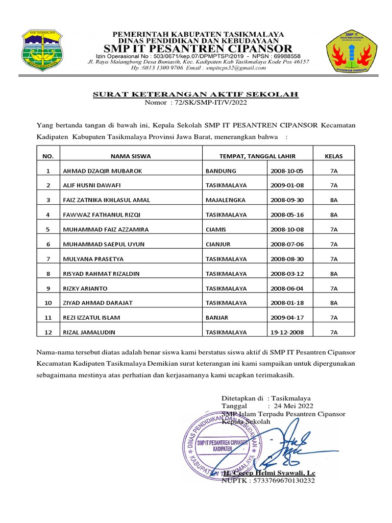 SK Peserta GSI | PDF SK Peserta GSI | PDF