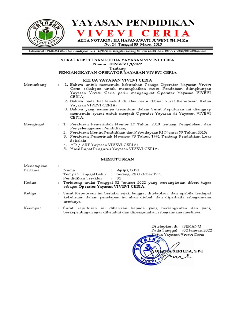 SK Operator Yab | PDF