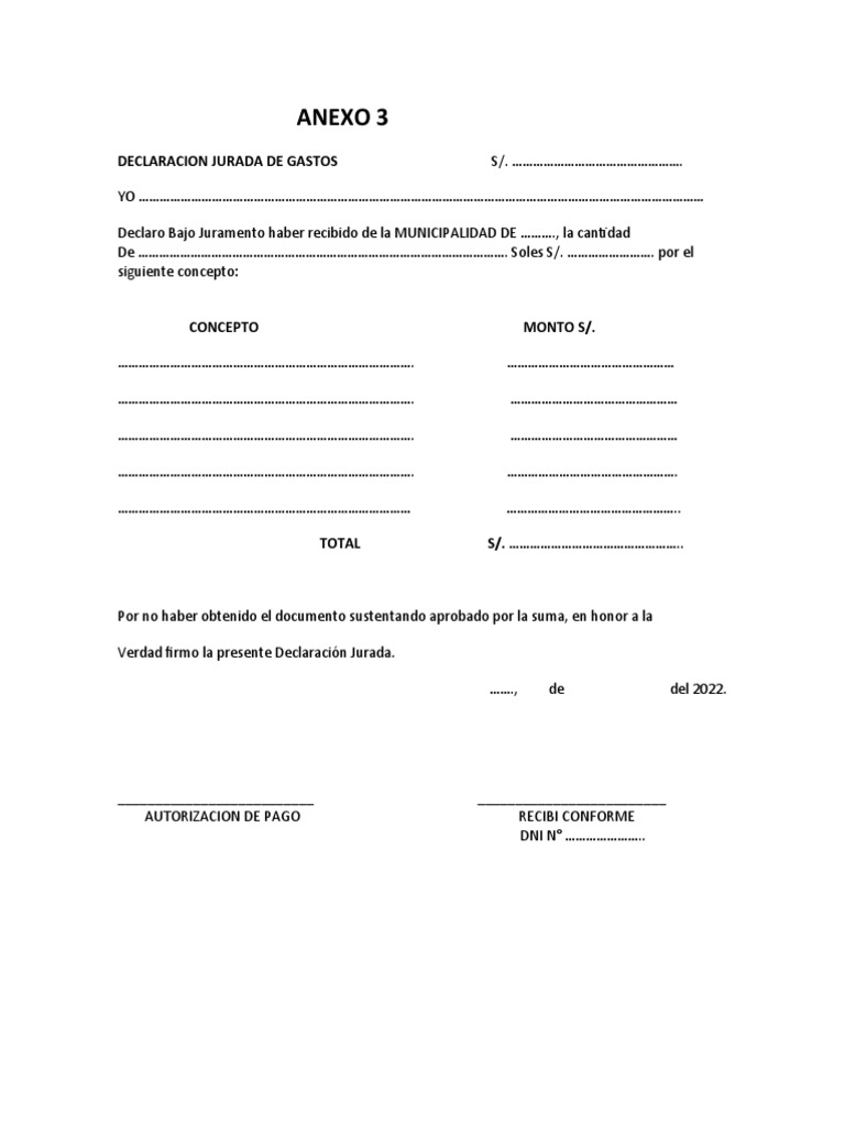 Anexo 3 | PDF