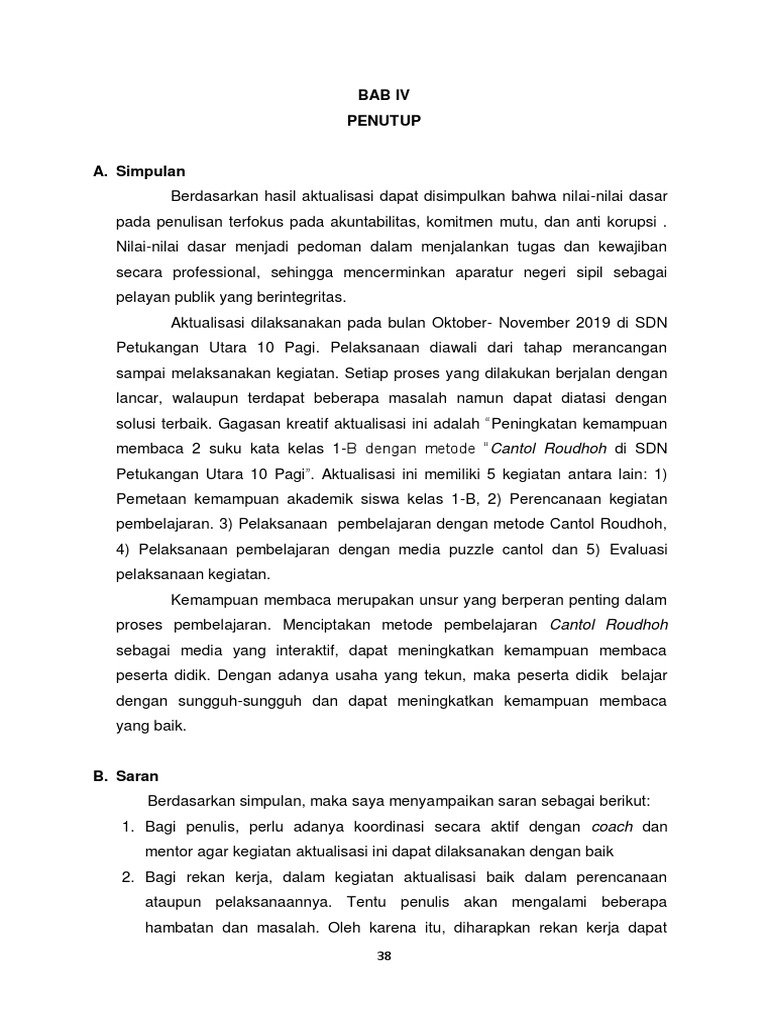 BAB IV Metode Cantol Roudhoh | PDF | Ilmu Sosial