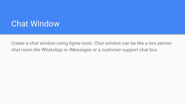 Chat Window | PDF