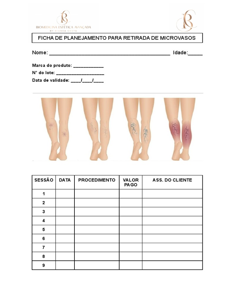 Ficha de Anamnese para PEIM | PDF