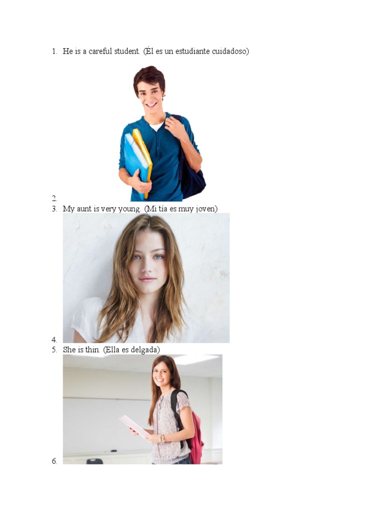 Spanish Adjectives Describing People and Things | PDF