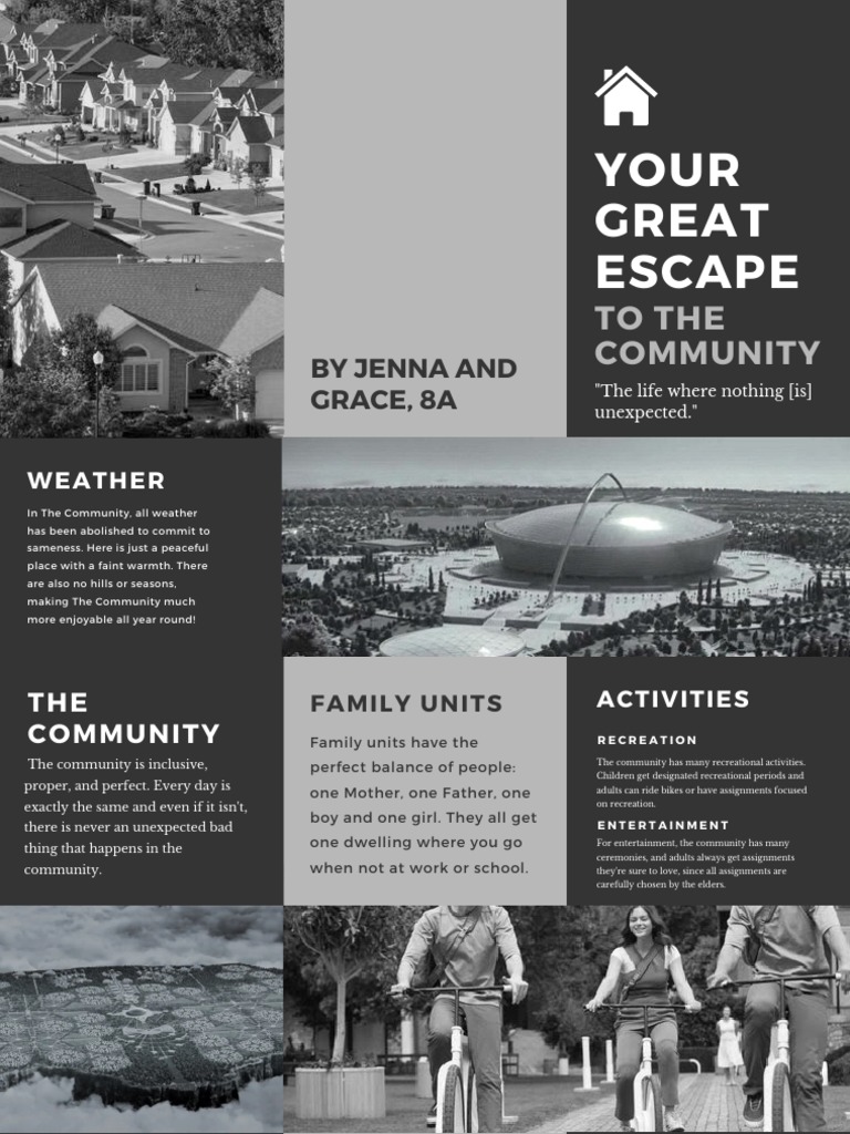 The Giver Travel Brochure | PDF