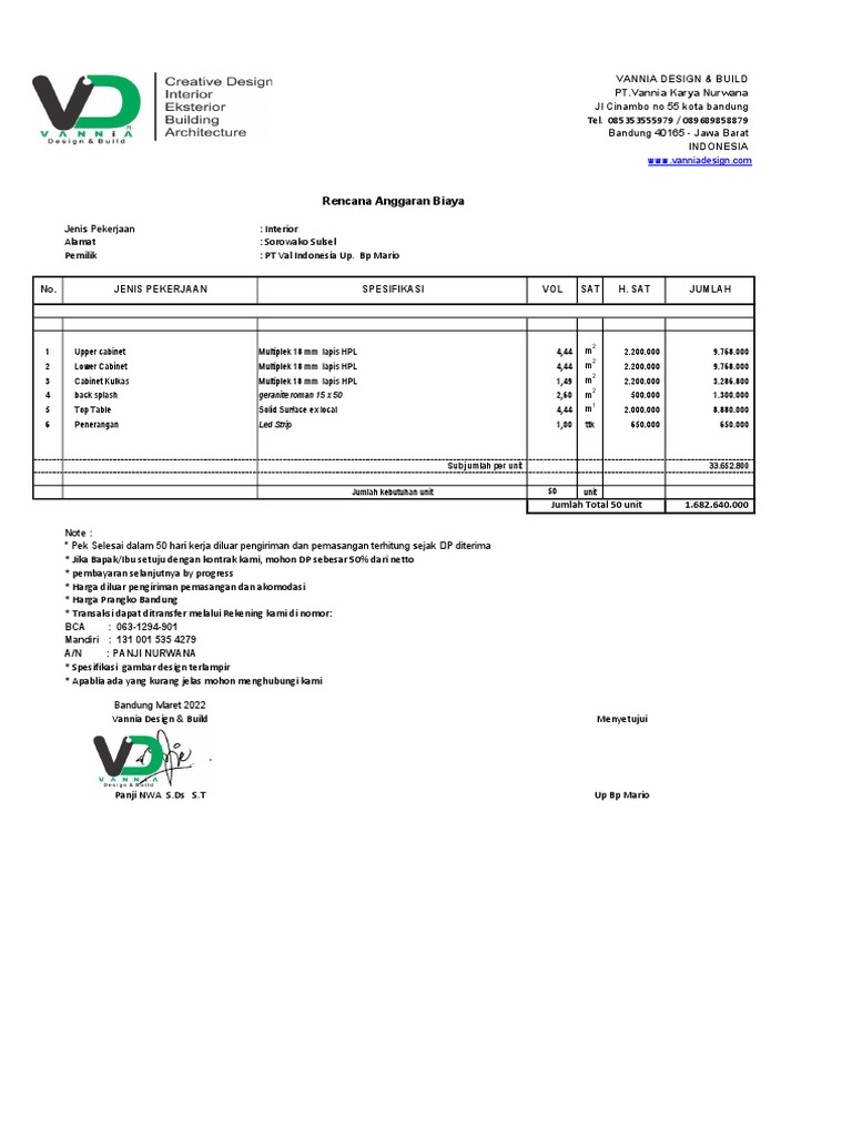 Rab PT Val Indonesia | PDF