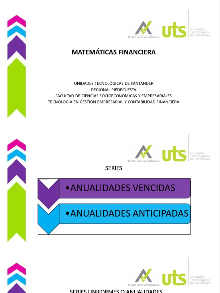 Series Uniformes | PDF | Negocios | Finanzas y dinero