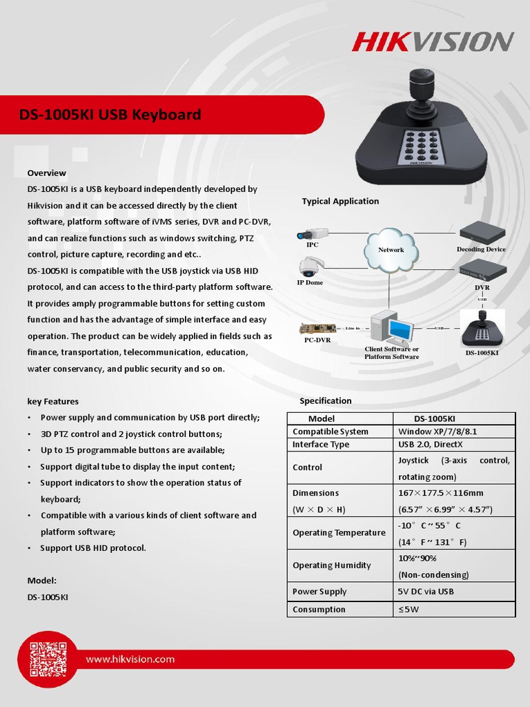 DS-1005KI USB Keyboard Overview | PDF | Usb | Computer Keyboard
