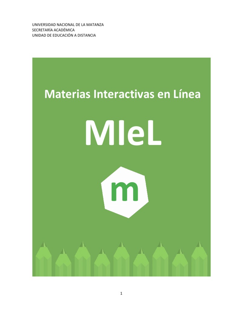 MIeL: Plataforma Educativa UNLaM | PDF | Foro de Internet | Chat en linea