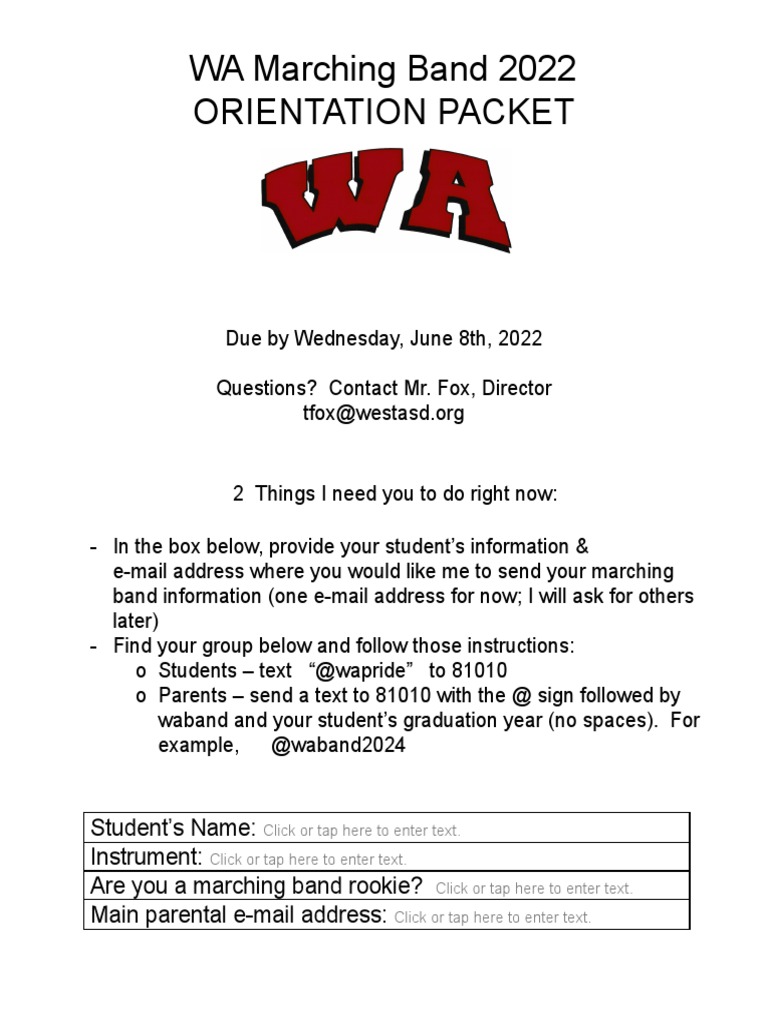 MB Orientation Packet 2022 Fillable | Download Free PDF | Insurance ...