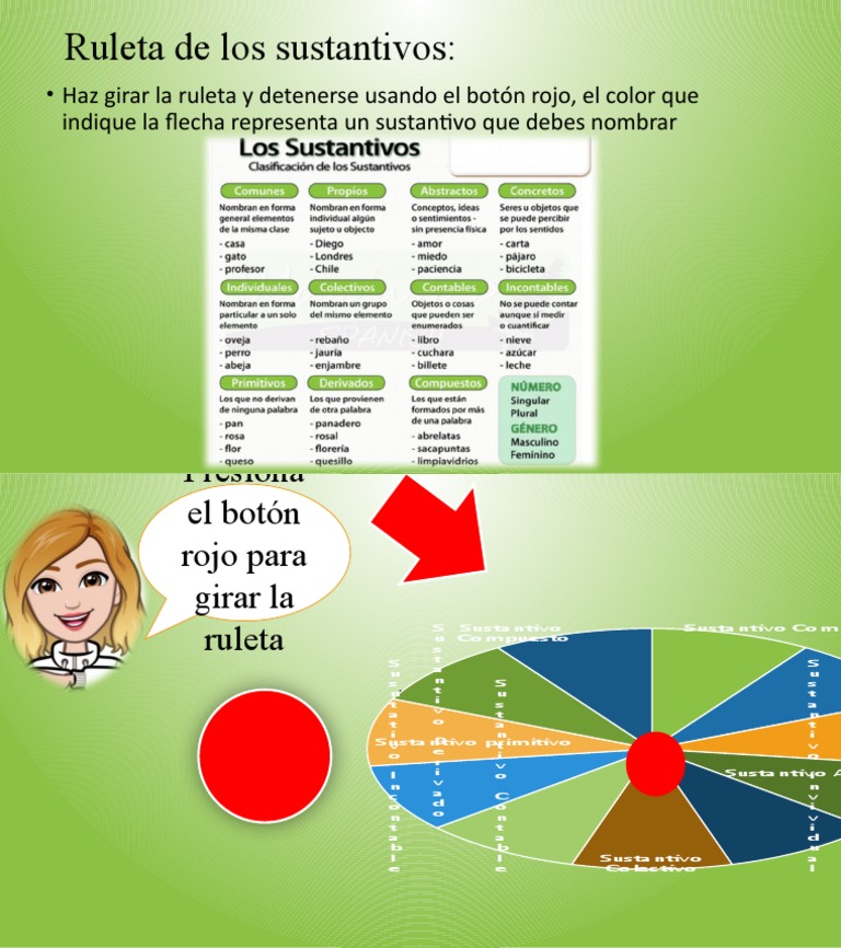 Ruleta Sustantivos | PDF