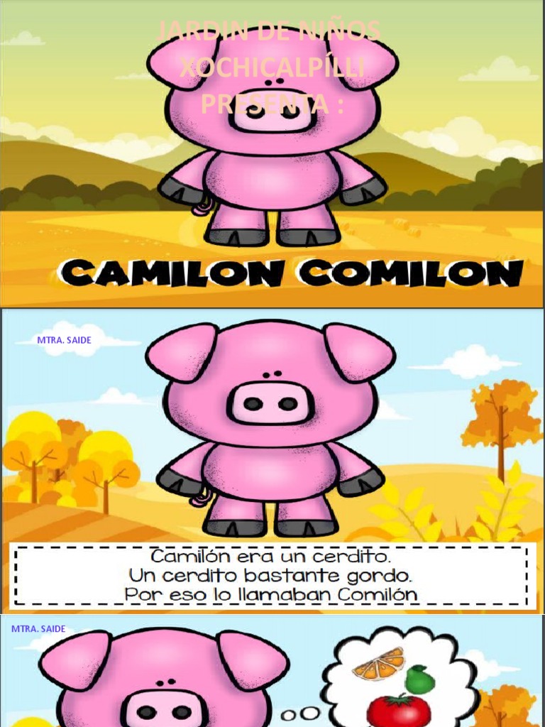 Cuento Camilon, Comilon | PDF