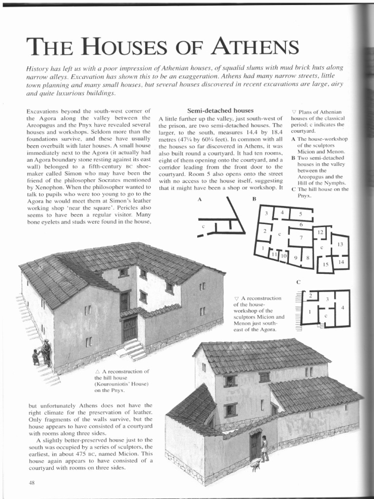Greek Life - Athenian Housing | PDF