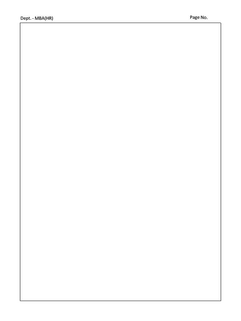 MBA Sem Exam Answer Script | PDF