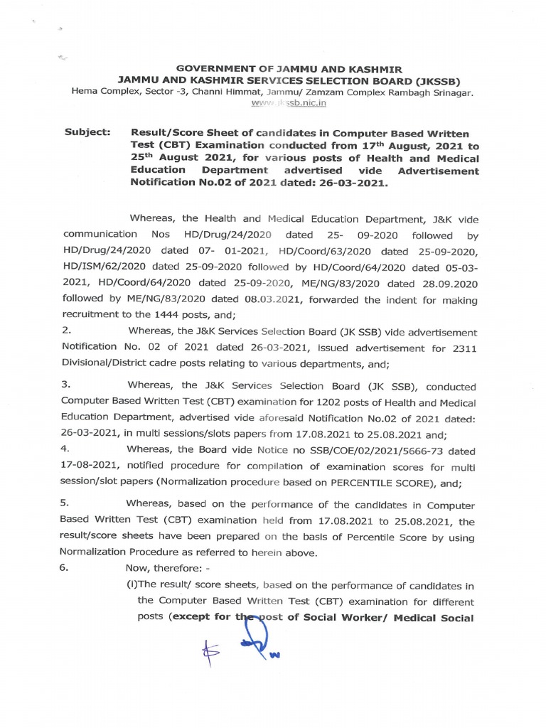Result Along With Annexure | PDF | Radiology | Ct Scan