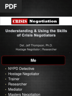 FBI Hostage Negotiation Techniques | PDF | Negotiation | Empathy