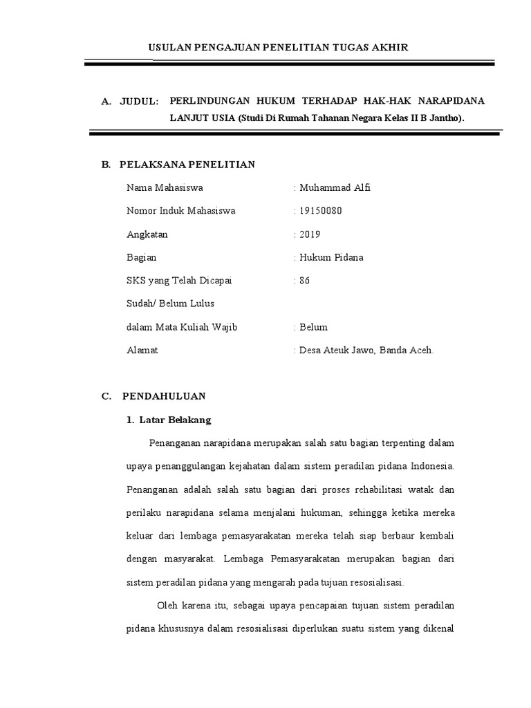 Muhammad Alfi | PDF | Ilmu Sosial