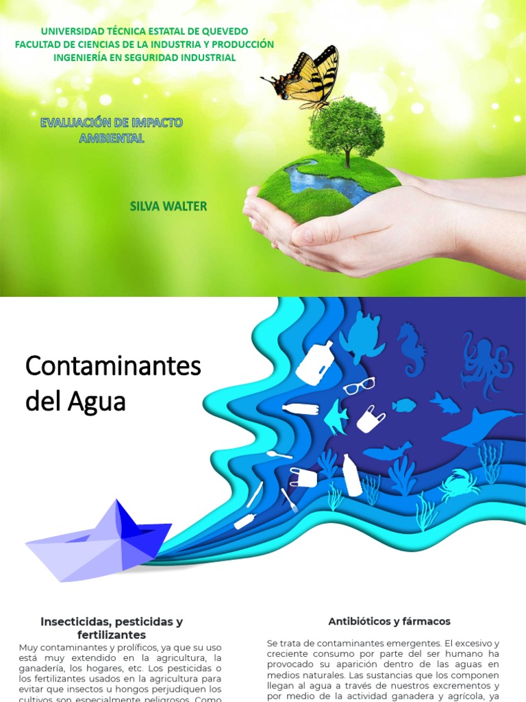 Contaminación Agua-Aire-Suelo | PDF | Agua | Dióxido de carbono
