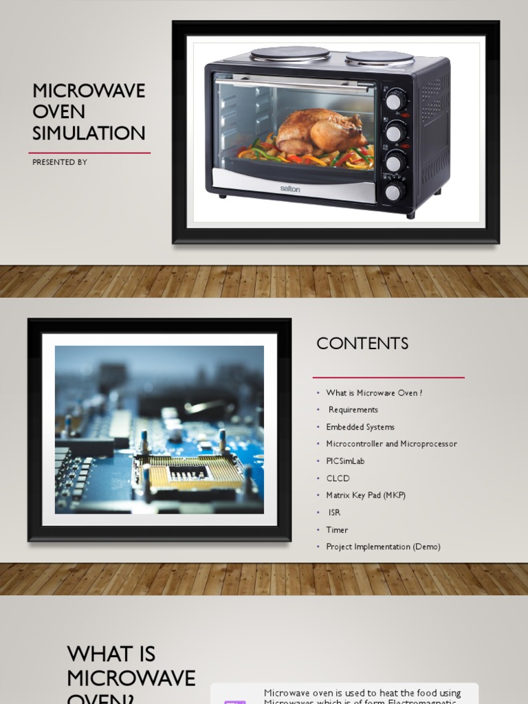 Microwave Oven 1 | PDF | Embedded System | Microcontroller