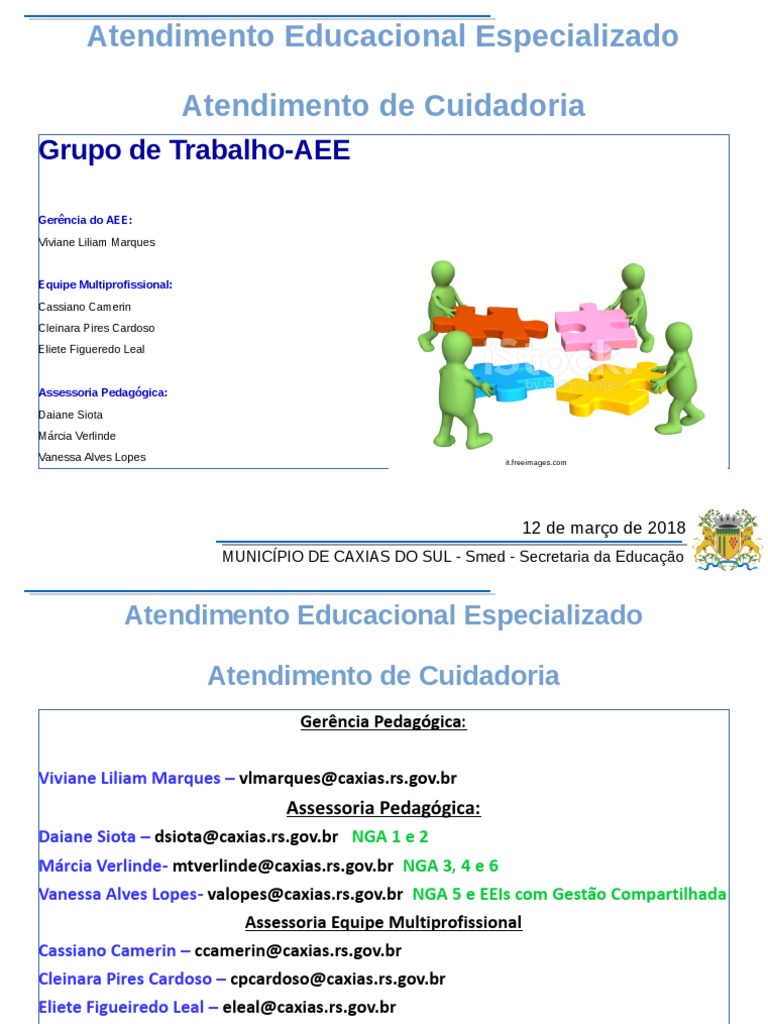 Modelo de Aee - Escola | PDF | Educação Especial | Pedagogia