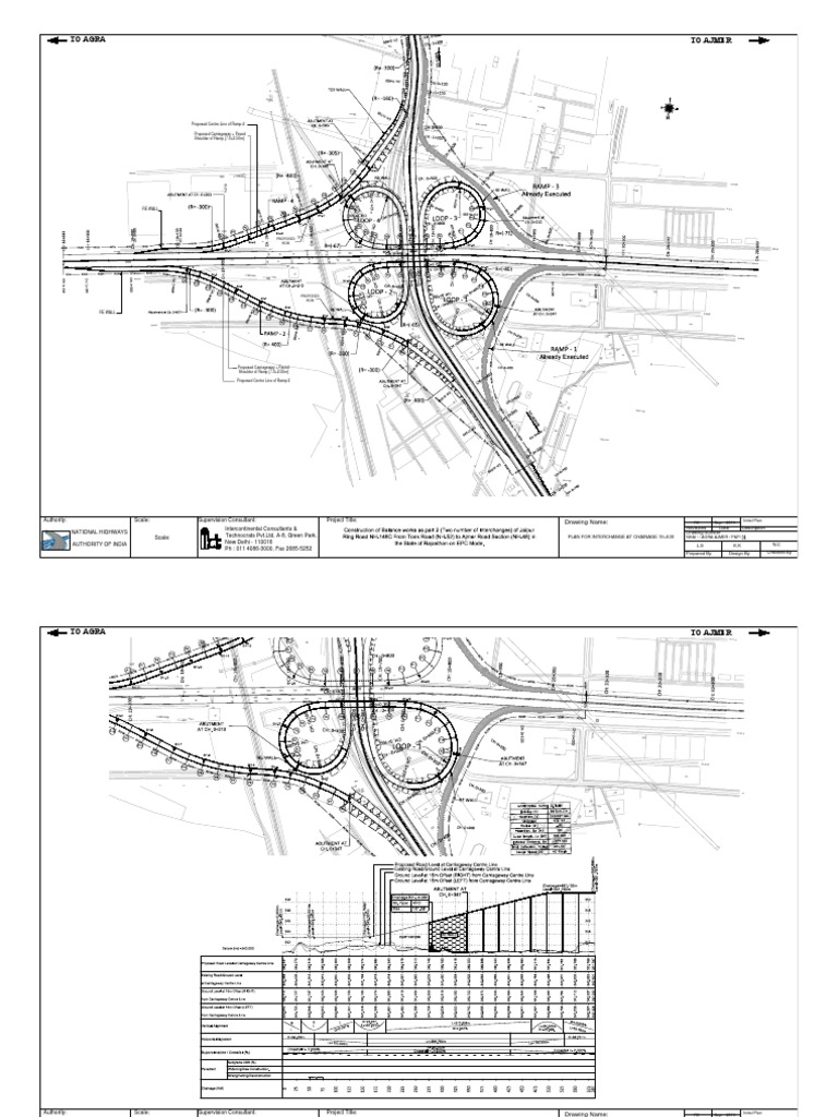 Interchange at KM CH 19+630 (Revised Drawing) | Download Free PDF ...