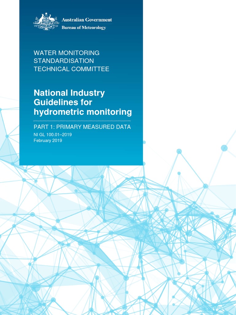National Industry Guidelines For Hydrometric Monitoring Part 1, Preliminary Measured Data | PDF ...