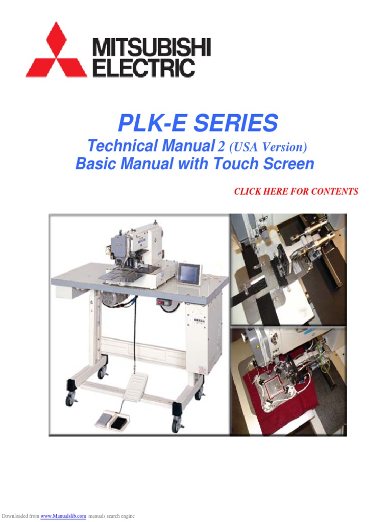 Plk-E Series: Technical Manual 2 Basic Manual With Touch Screen | PDF ...