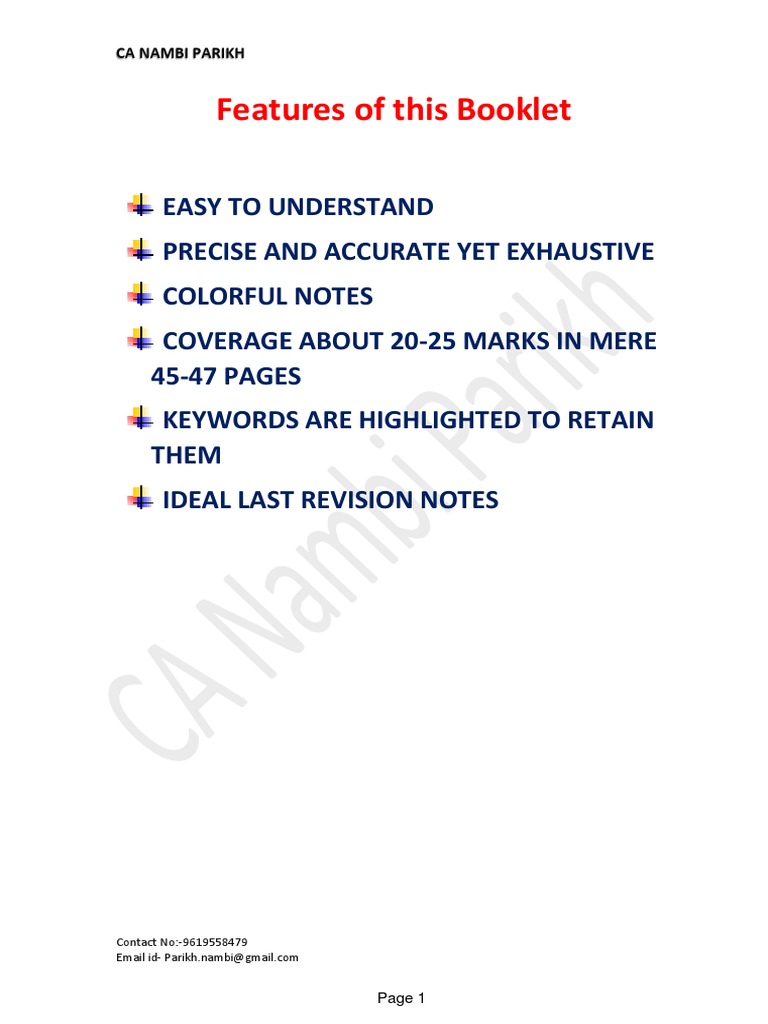 GST Notes | PDF | Legal Liability | Taxes