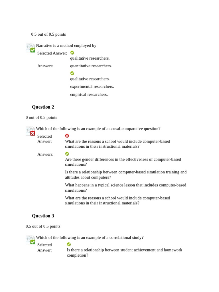 Research Methods Question | PDF | Sampling (Statistics) | Validity (Statistics)