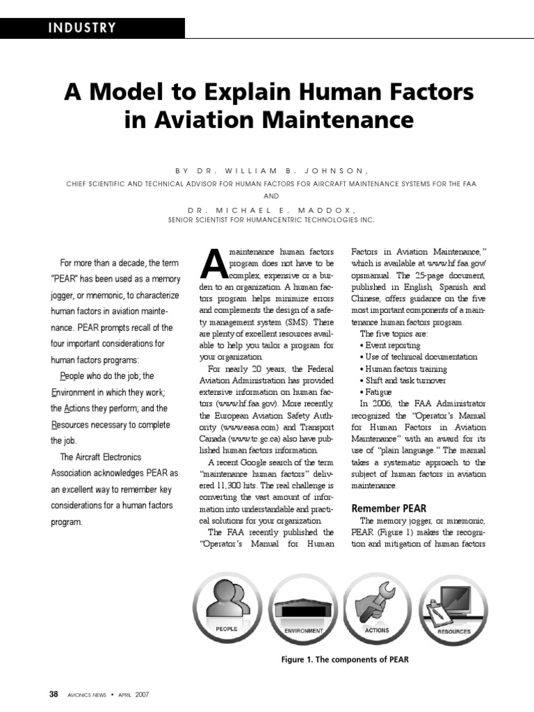 PEAR Model 1482 | Download Free PDF | Human Factors And Ergonomics ...