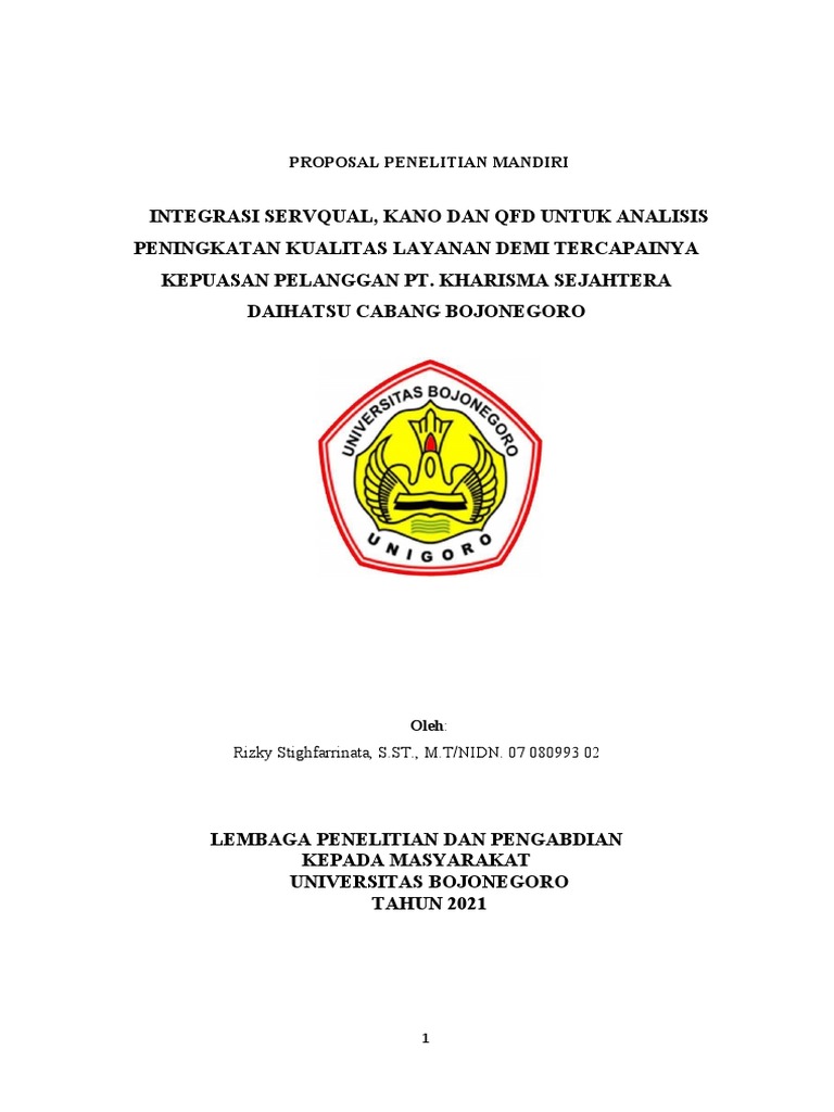 Proposal Penelitian Rizky | PDF