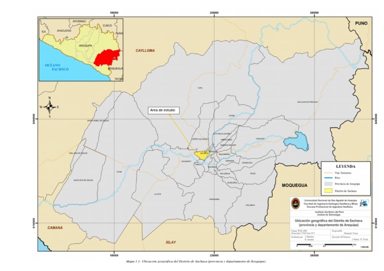 Mapa de Arequipa | PDF